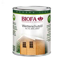 Biofa Wetterschutzöl farblos, 2043, 1 Liter