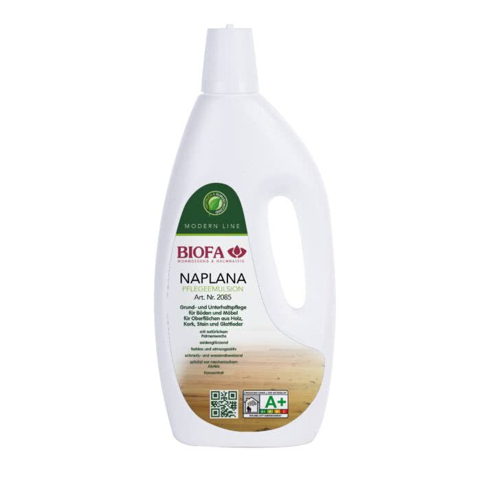 Biofa NAPLANA Pflegeemulsion lösemittelfrei, 2085, 1 Liter