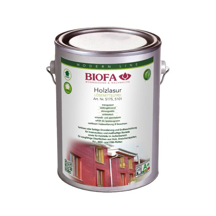 Biofa Holzlasur farblos, 1075, 1 Liter