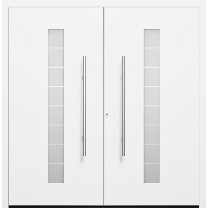 Hörmann Aluminium Haustür TopComfort Portal Motiv 503, 2-flügelig